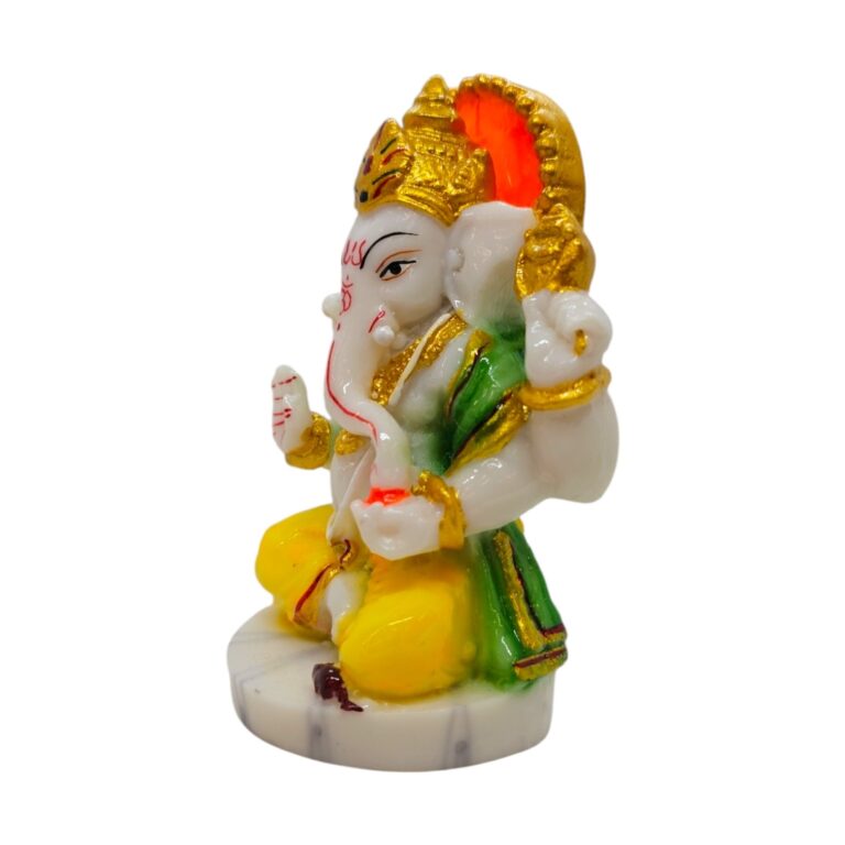 Buy Raja Ganesha Mukut - 12 Inches | Krishna Collections Canada