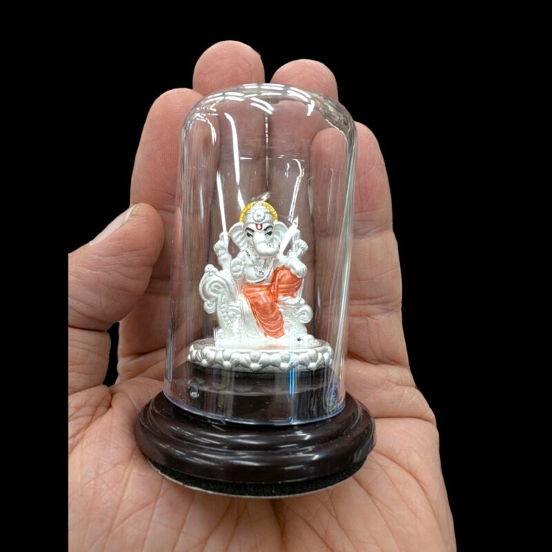 Buy online Car Dashboard Idol of Lord Ganesha with Veena - Blue | Buy ...